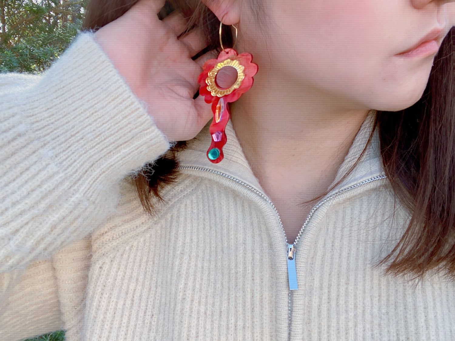 Kuppi & Bear Melbourne's Handmade Acrylic Earrings – Kuppiandbear
